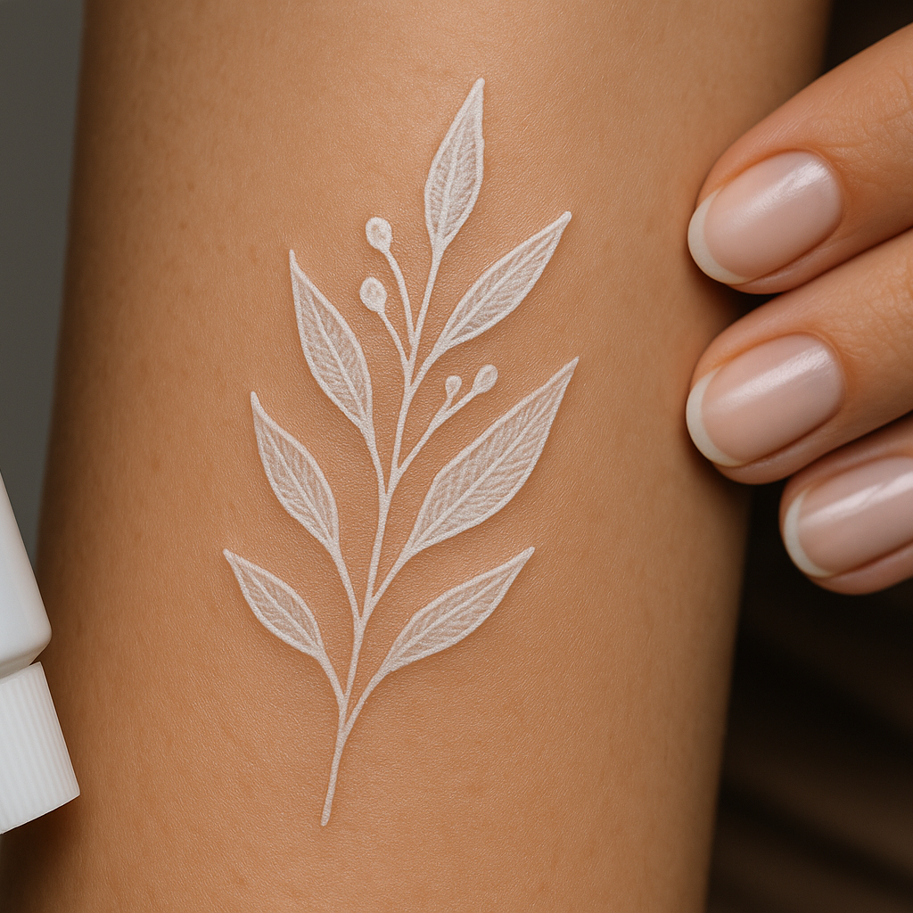 White Ink Tattoos: Pros, Fading, Skin Tone & Aftercare – StarBrite® Colors
