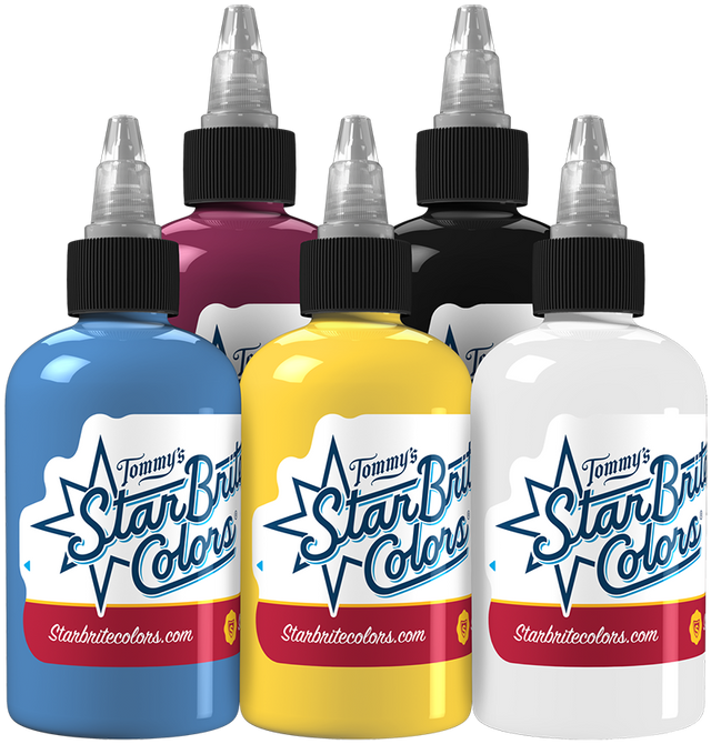 5 Tattoo Ink Sets Collection – StarBrite® Colors