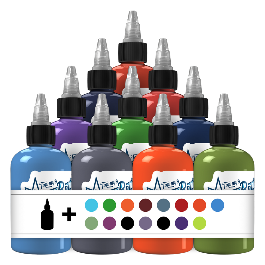 Tommys Tattoo Ink Sets Collection Starbrite® Colors